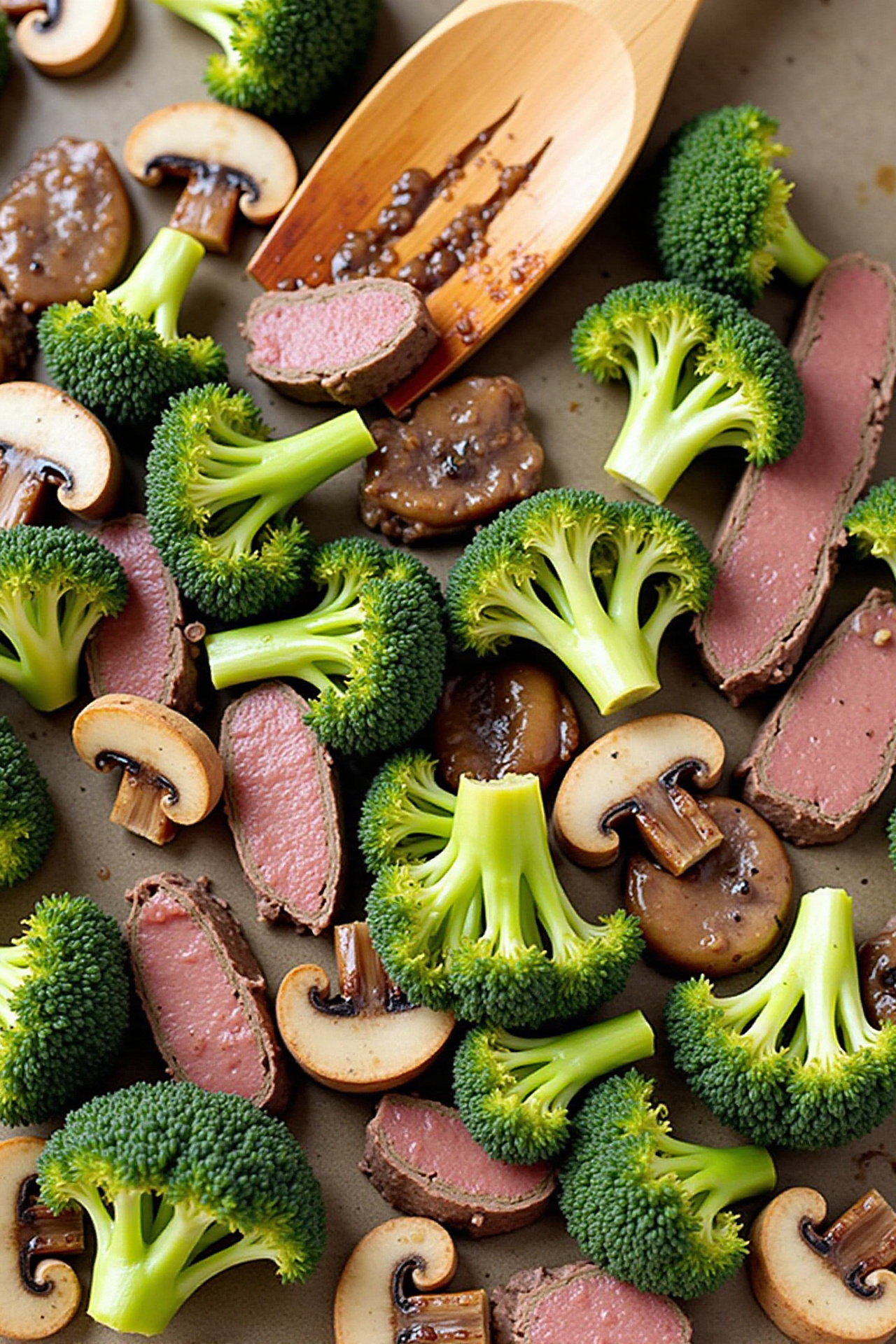 One-Pan Flavor Explosion: Hearty Beef, Broccoli & Mushrooms for ...