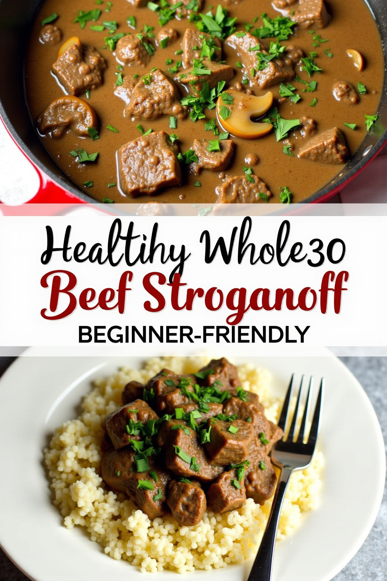 Whole30 Comfort Redefined: Creamy Beef Stroganoff Without the Guilt ...