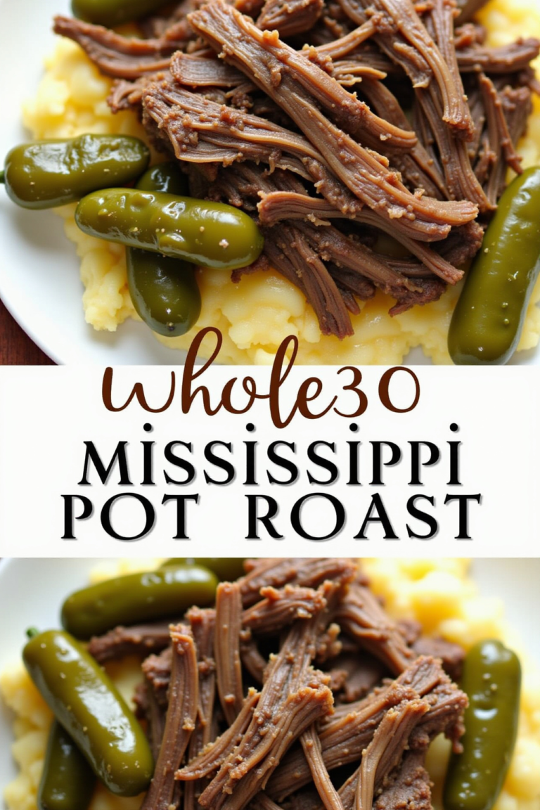 Whole30 Mississippi Pot Roast: A Bold, Clean Twist on a Classic Comfort ...