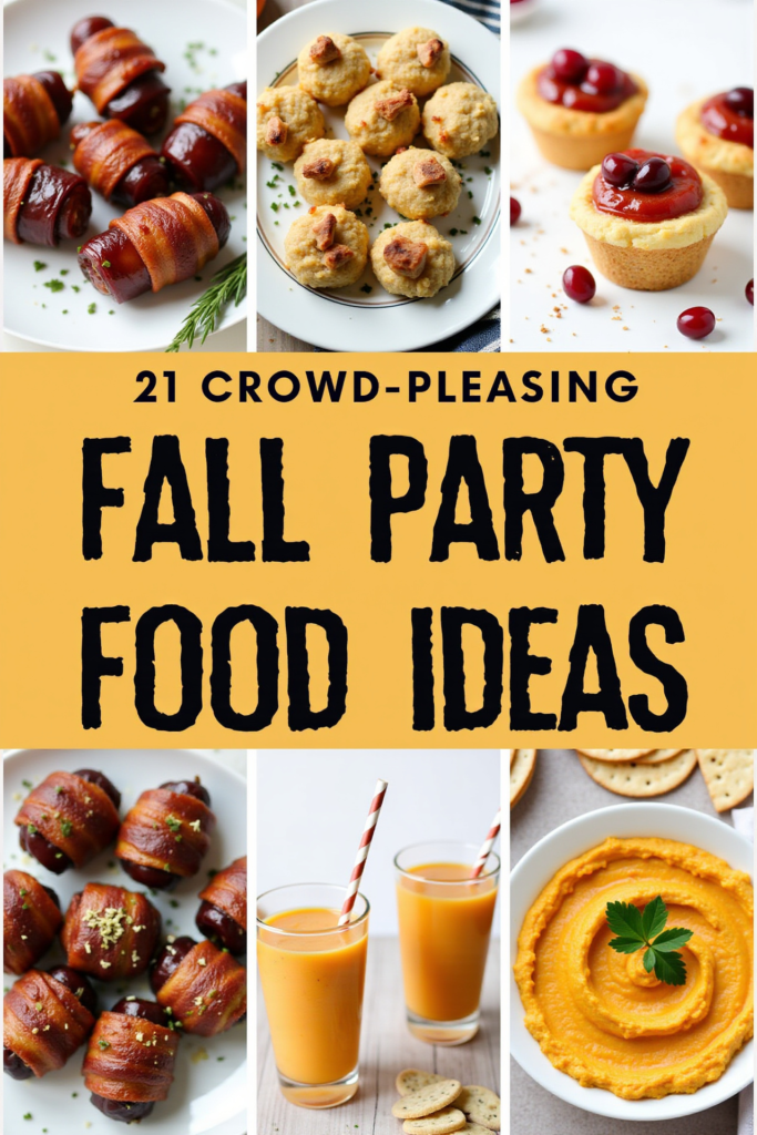 Autumn Delights: 21 Ultimate Party Bites for a Memorable Fall ...
