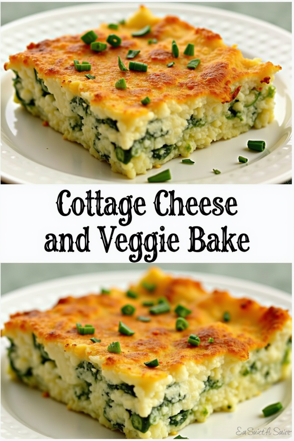 Cheesy Comfort Meets Veggie Goodness: The Ultimate Cottage Cheese Bake ...